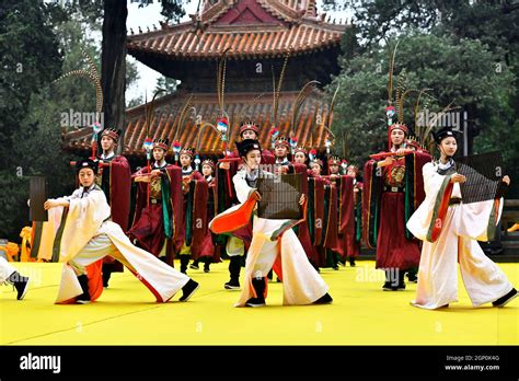 Qufu China S Shandong Province Th Sep A Ceremony Marking The