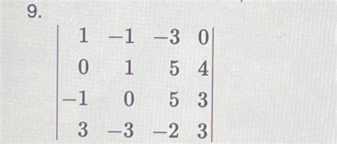 solved find the determinants in exercises 5 −10 by row
