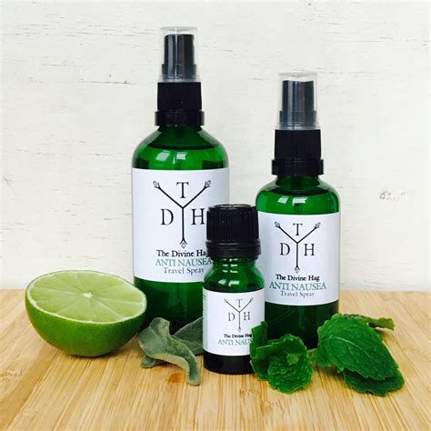 Anti Nausea Spray Organic Essential Oils For Travel Or Pregnancy