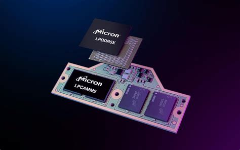 Micron первой в мире выпустила модули памяти LPCAMM2 на LPDDR5X они