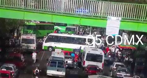 Gobierno de la CDMX acabó con los bloqueos mientras transportistas