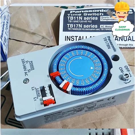 Durable Original Panasonic Timer Switch Tb 178ne6 Automatic Time Switch Or Tb 118ne7 W Battery