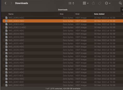 Failed Airdrop Transfer Created A Lot Of Empty Files How Do I Delete R MacOS