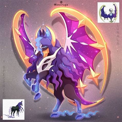 Leonardo 🎨 On Instagram New Pokémon Fusion Spectrier And Lunala
