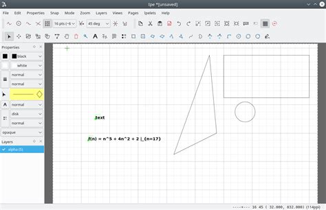 Ipe Is An Extensible Drawing Editor Linuxmaster Club