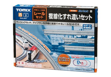 Tomix Set D Tomix 91028 複線化路軌套裝 D Khaho Store 咔好鐵道模型店