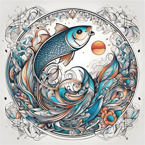 Circular Pattern Fish At Jessica Dell Blog