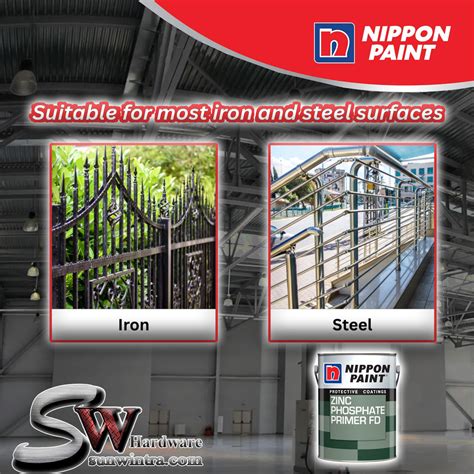 Nippon 5l Zinc Phosphate Primer Fd Rust Inhibiting Primer For Iron