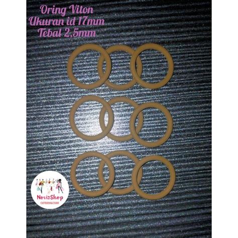 Jual Seal Oring Ukuran Id Mm Tebal Mm Shopee Indonesia