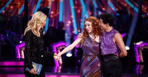Strictly Come Dancing Live Angela Scanlon Eliminated As Bbc Show Lands