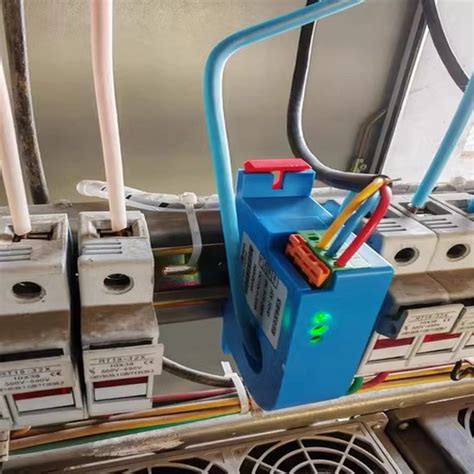 dc 24v powered single phase ac voltage transmitter 0 1500v output 0 5a