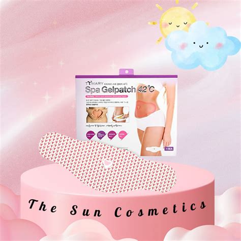 Miếng Dán Tan Mỡ Bụng Spa Gel Patch 42°c Full Gói 5 Miếng Shopee Việt Nam