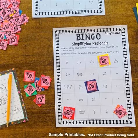 Precalculus Evaluate A Series Using Sigma Notation Math Bingo Review Game