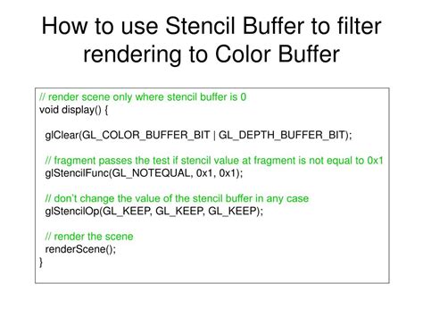 Ppt Stencil Buffer Shadow Volumes Powerpoint Presentation Free