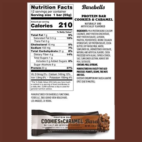 Barebells Protein Bars 12 Bars Great Tasting Protein Bars