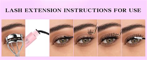 Veyesbeauty Manga Lash Clusters Kit Eyelash Extensions Thin