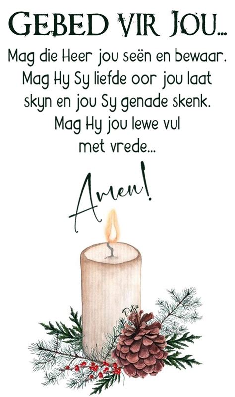 Gebed Vir Jou Mag Die Heer Jou Seën En Bewaar