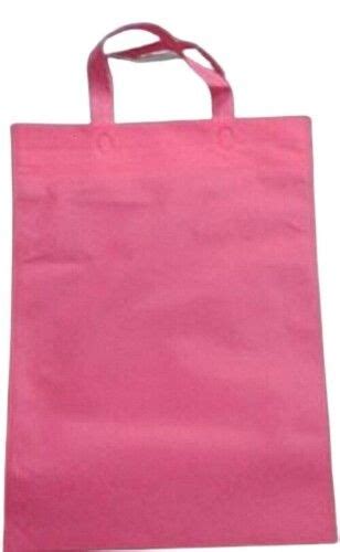 Loop Handle Plain Non Woven Rice Bags Bag Size Comes In Various Sizes