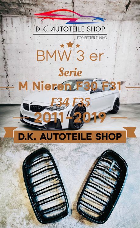 Bmw Nieren 3 Serie M F30 F31 F34 F35 Mit M3 Emblem Bj 11 19 Neu Und