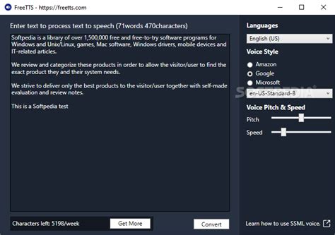 Freetts Download Softpedia