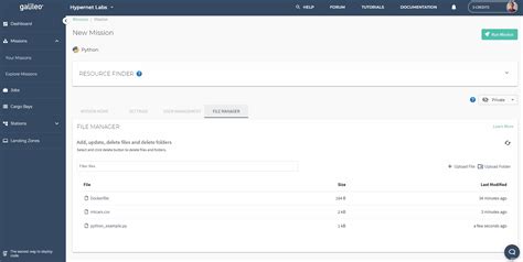 Missions Guide — Galileo Documentation