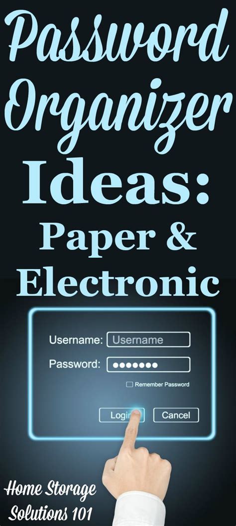 Password Organizer Artofit