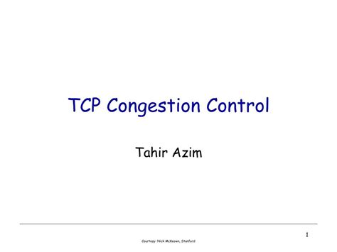 PPT TCP Congestion Control PowerPoint Presentation Free Download ID 3723656