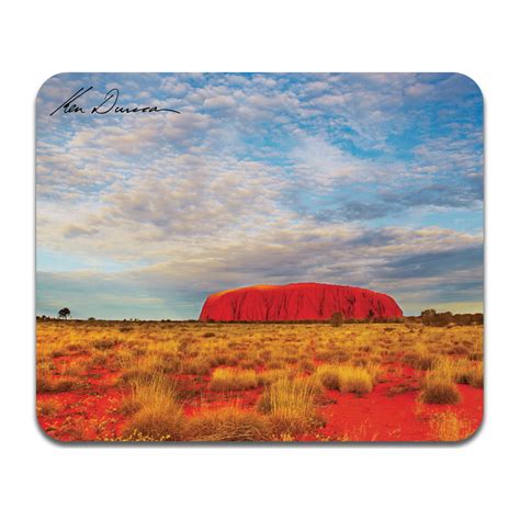 Uluru Sunset Mouse Pad Ken Duncan