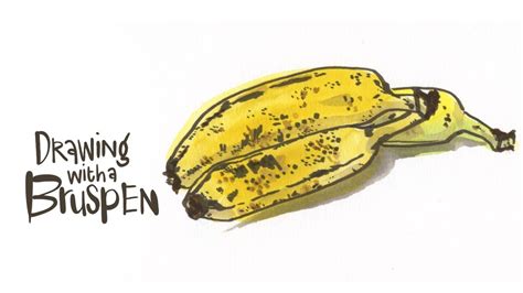 Banana Pencil Drawing