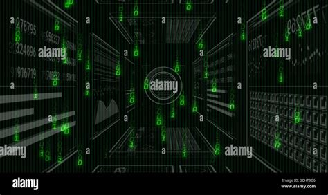 Displaying Circular Holographic Gauge Showing Numeric Data Inside Data