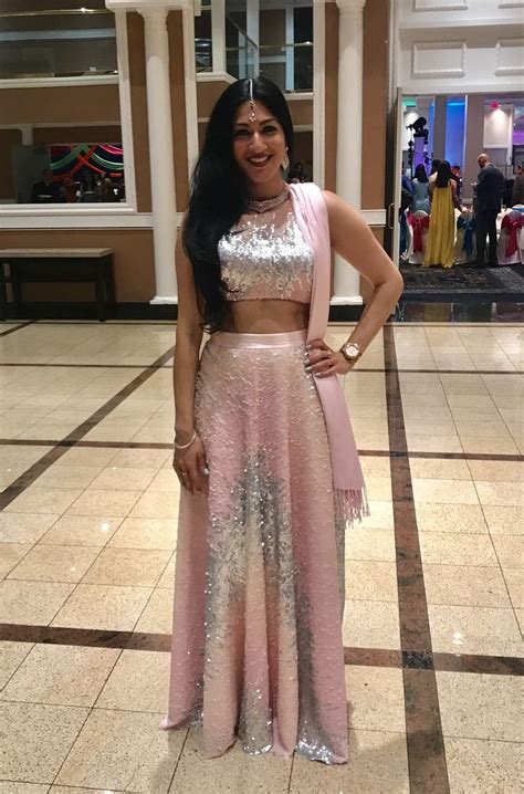 Pink Ombre Sequin Lehenga Harleen Kaur Client Diaries Contemporary Womens Lehenga Outfit