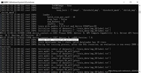 Paddlepaddle飞桨ocr文本检测——检测模型训练（二）ocr训练文字模型 Csdn博客