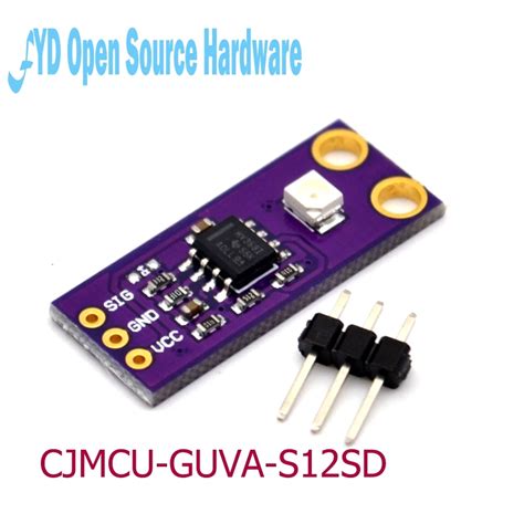 CJMCU GUVA S12SD Solar Ultraviolet Intensity Sensor In Integrated