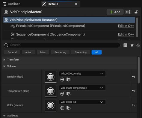 Houdini Axiom To Unreal Vdb Tutorial · Issue 50 · Eidosmontreal