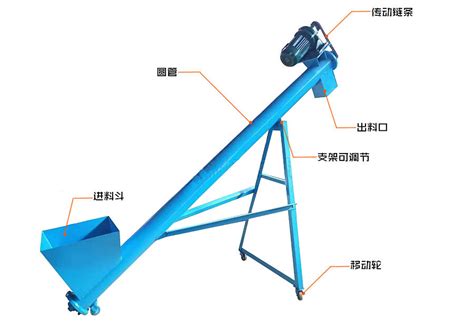 大倾角螺旋输送机 新乡市大汉机械