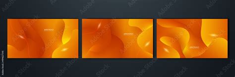 Abstract Minimal Orange Background With Geometric Creative And Minimal Gradient Concepts For