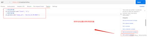 Postman环境变量和全局变量 Csdn博客