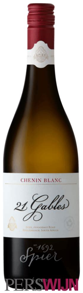 Spier 21 Gables Chenin Blanc 2020 Western Cape Coastal Region