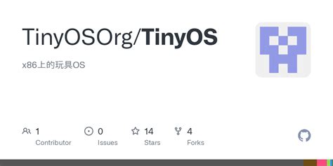Github Tinyosorgtinyos X86上的玩具os