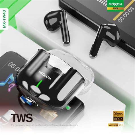Moxom TW TWS Truly Wireless Bluetooth Earbuds Lazada