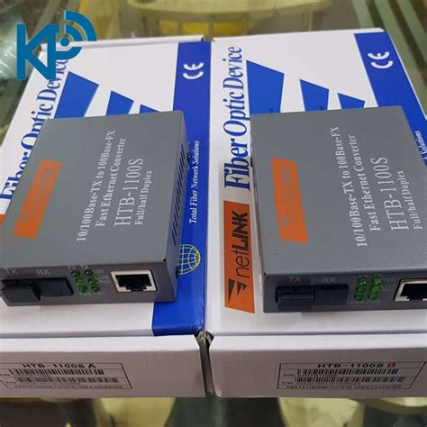 Bộ chuyển đổi quang điện 2 sợi Netlink HTB GS 03 Viễn Thông Khải Phong