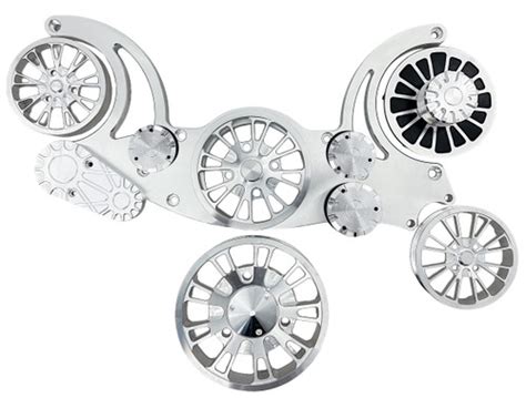 Small Block Ford Wraptor Pulley Upgrade Kit Wraptor Reaper Cvf