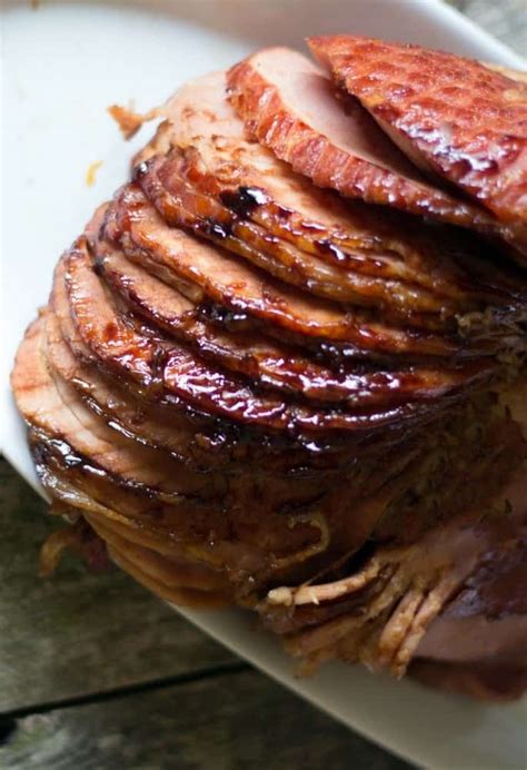 Apricot Bourbon Glazed Ham Everyday Eileen