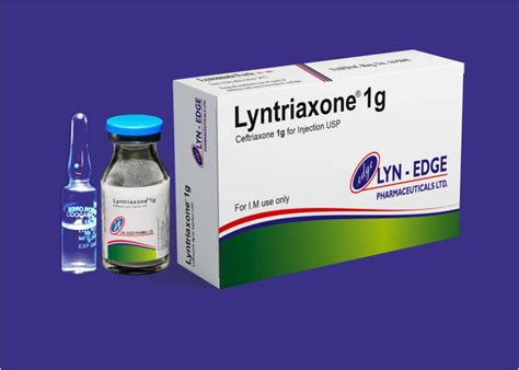 Rocephin Injection Iv 1g Ceftriaxone Medecify