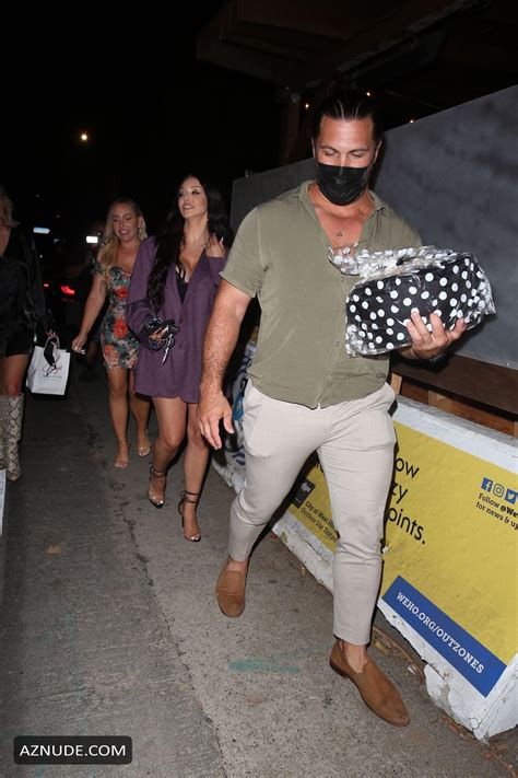 Scheana Marie Sexy Heads To Dinner With Brock Davies At Craigs In West