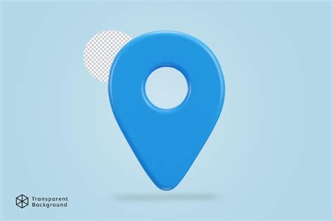 Premium Psd Location Map Pin Gps Pointer Markers 3d Realistic Icon