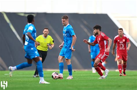 الهلال السعودي يهزم العربي القطري وديًا