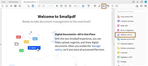 Fill Sign Formularios PDF Con La Herramienta Adobe Acrobat Fill Sign