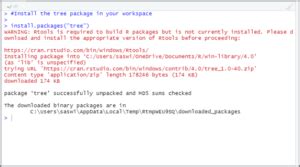 R Tree Package How Does The Tree Package Work