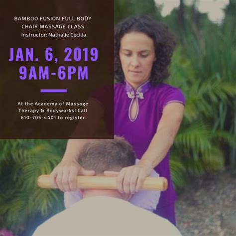 Bamboo Fusion Full Body Chair Massage